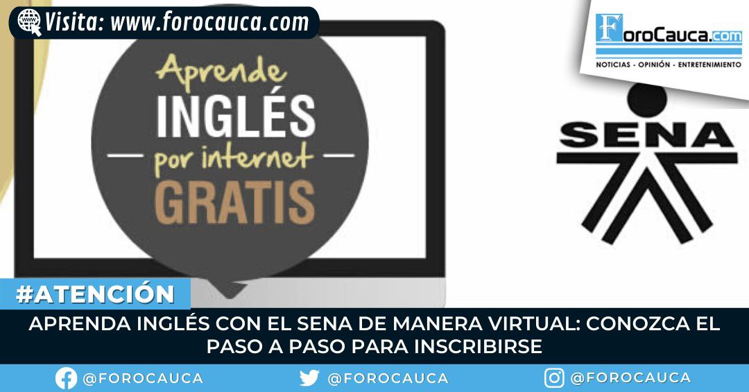 Aprenda inglés con el SENA: conozca el paso a paso para inscribirse
